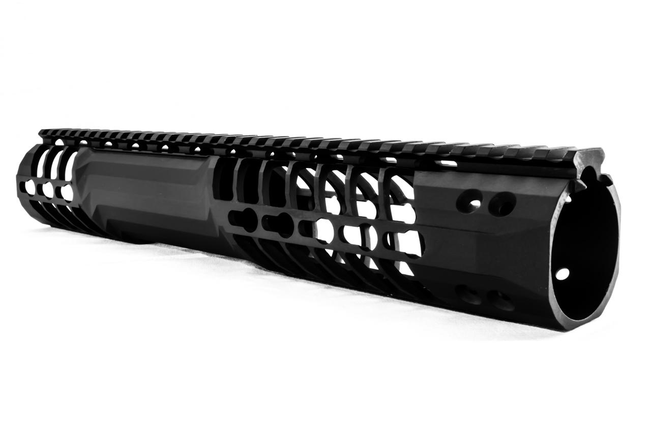 F 1 Firearms C7m Contoured Handguard Keymod Black 9 75 C7k 9 Blk